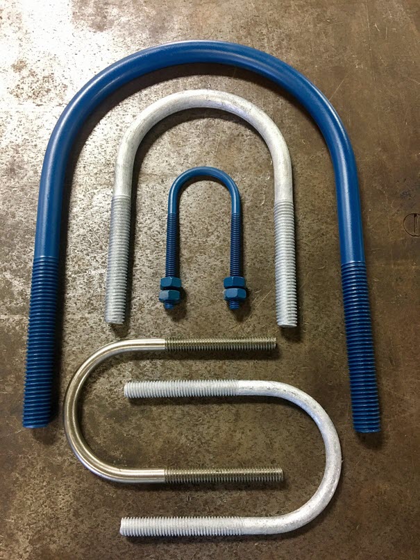 5/8 x 6 316 Stainless Steel Long Tangent U-Bolts Fig 137